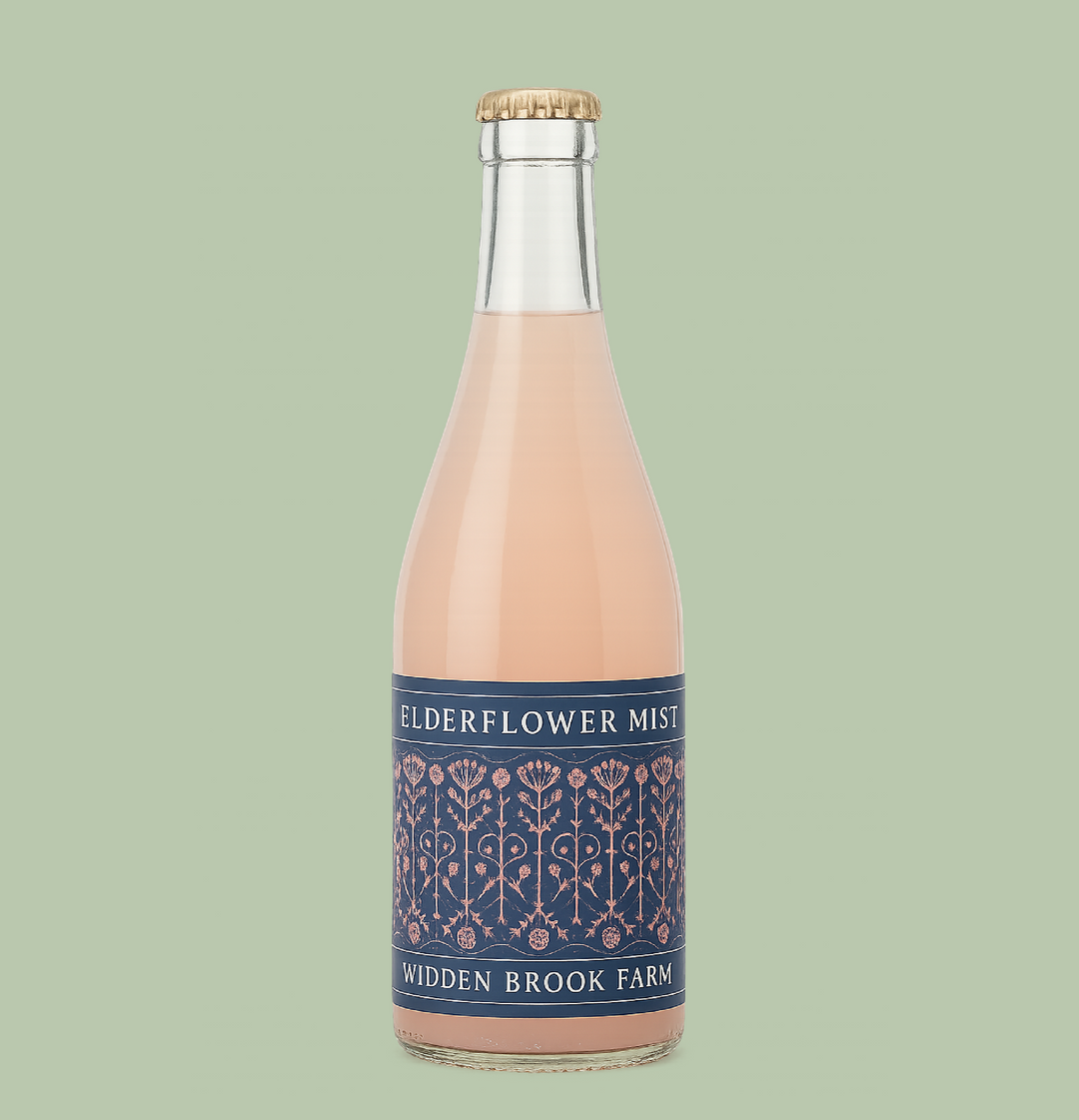 Elderflower Mist Sparkling - Crimson Delight 2024 – Widden Brook Farm